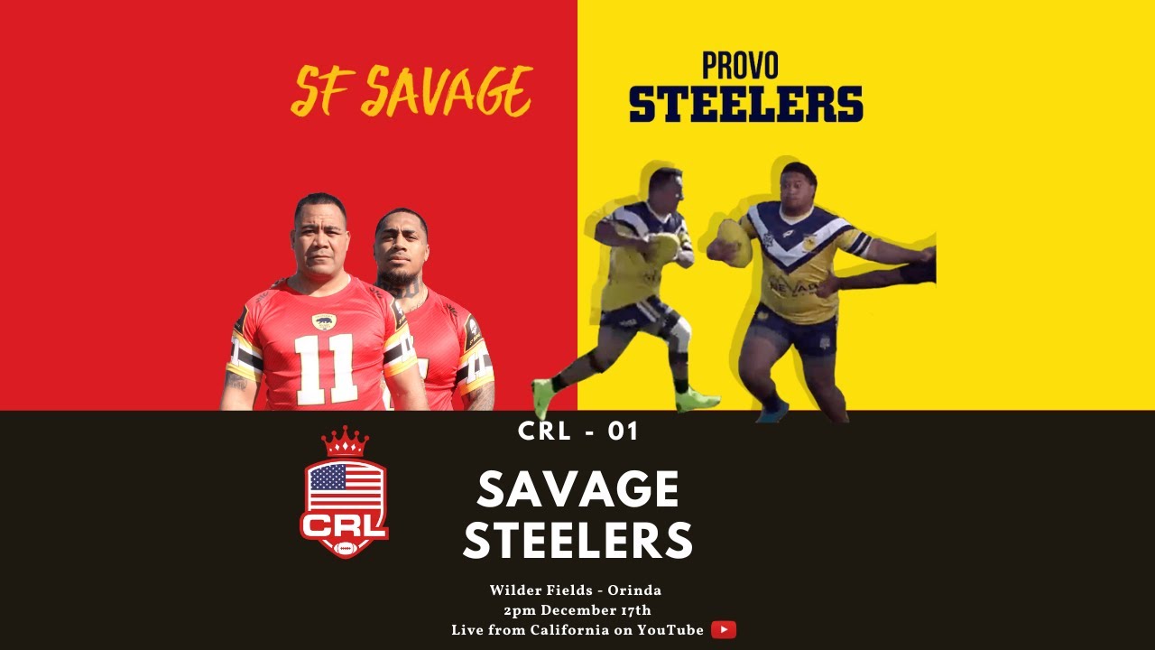 CRL 1 | Championship Rugby League - Live from California - YouTube