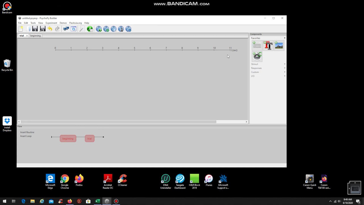 PsychoPy Mental Rotation Task - YouTube