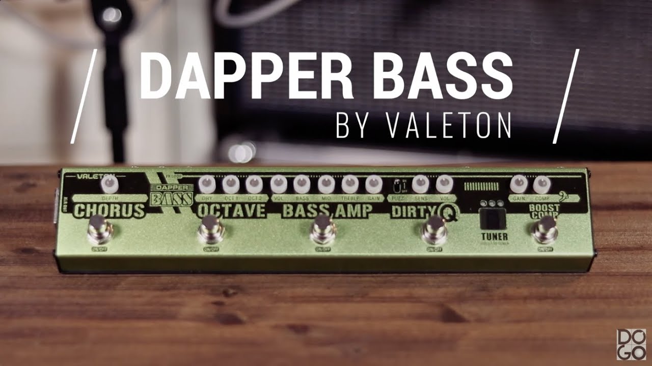 Valeton Dapper Bass Effect Pedal Review - YouTube