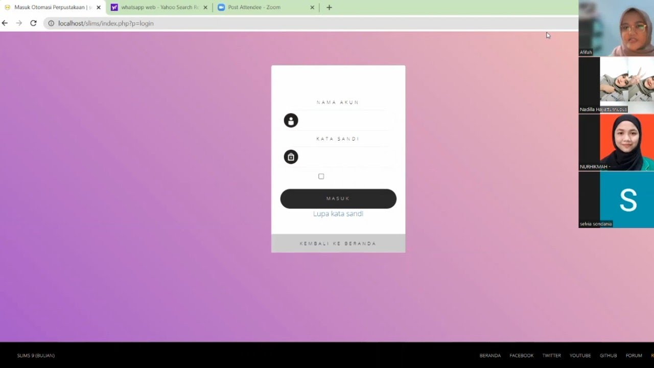 Tutorial Sebagai Pengguna Umum di SLIMS (Senayan Library Management ...