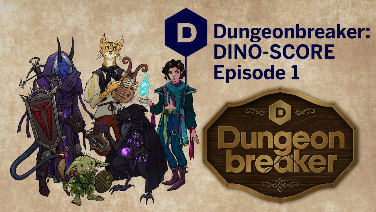 Dungeonbreaker: DINO-SCORE! D&D Episode one - a Dungeons and Dragons ...