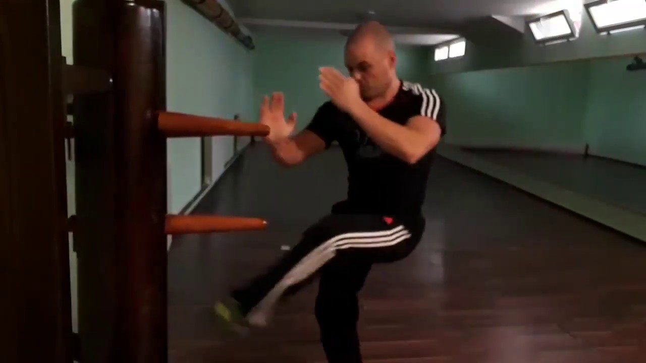 Ving Tsun KICK exercise - YouTube