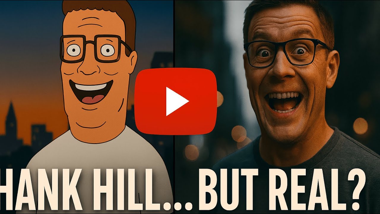 Hank Hill Characters in the Real World - YouTube