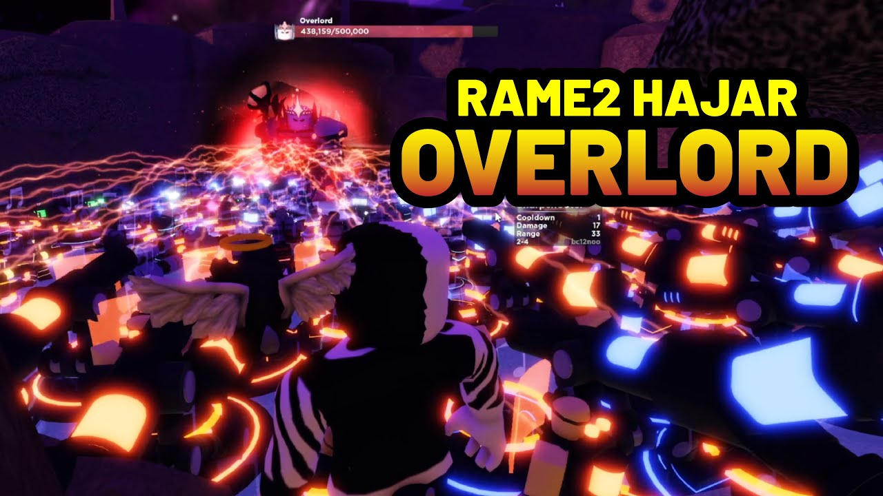 Bantai Overlord Tower Blitz Roblox - YouTube