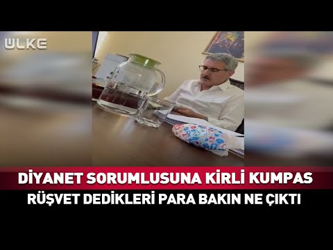 Diyanet Sorumlusuna Kirli Kumpas! Rüşvet Dedikleri Bakın Ne Parası Çıktı haber