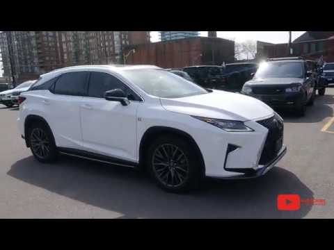 2019 Lexus RX350 F Sport Rioja Red Interior - YouTube