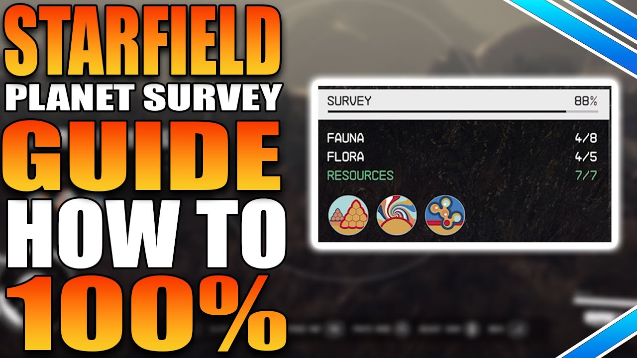 How To 100% Planet Survey Scanning Guide For Starfield Flora, Fauna, Resources & Traits - YouTube