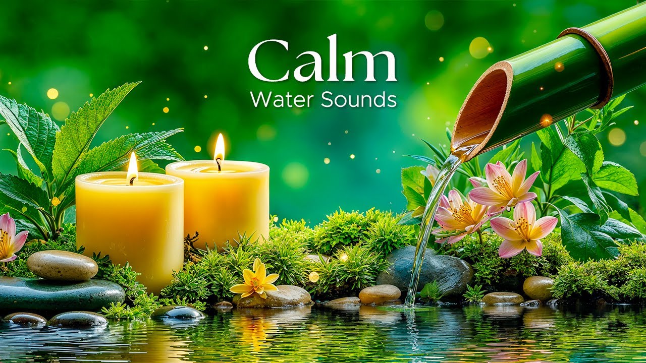 Peaceful Water Sounds 🌳 Relaxing Music With Nature Sounds for Mental ...