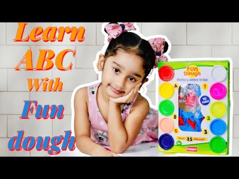 Nyra have fun Learning ABC with Fun Dough | Alphabets Learning |Video for Kids | Educational ...