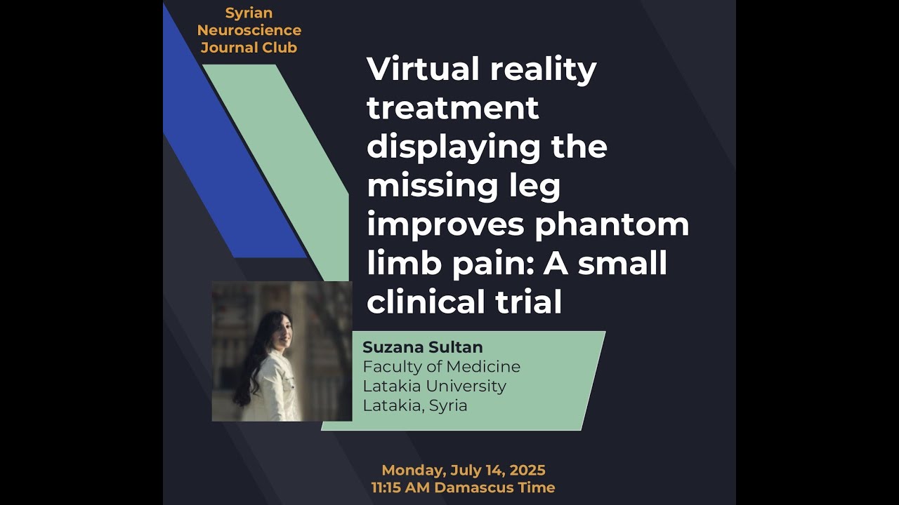 #23: Virtual reality treatment displaying the missing leg improves ...