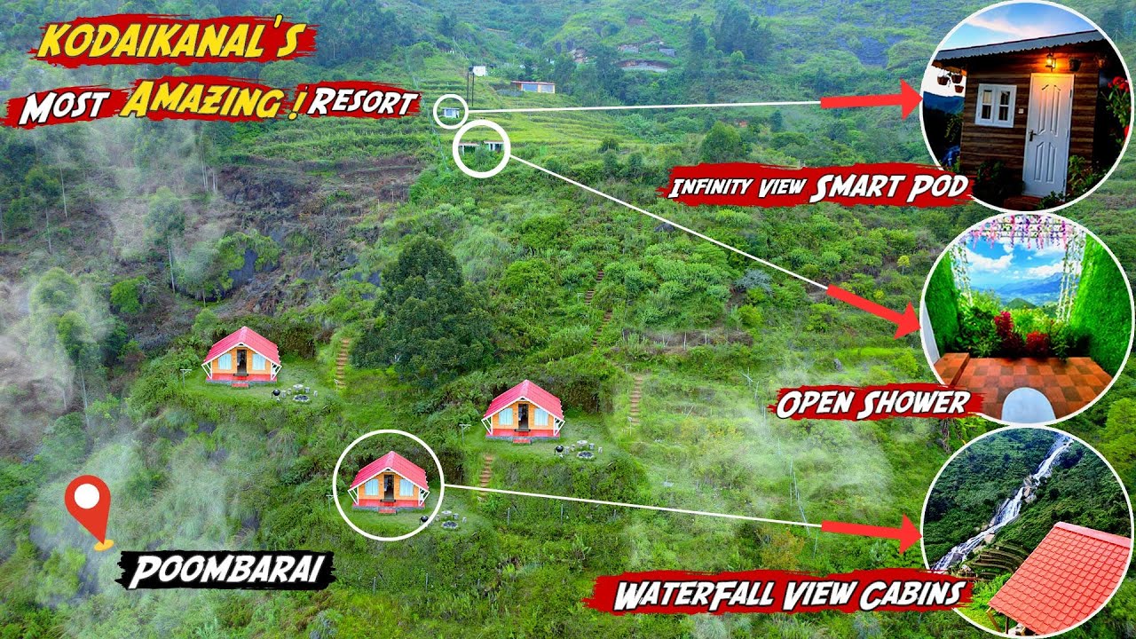 கொடைக்கானலில் இப்படியொரு குட்டி சொர்க்கமா ? Amazing Kodaikanal Resort | Anavattan Waterfall ...