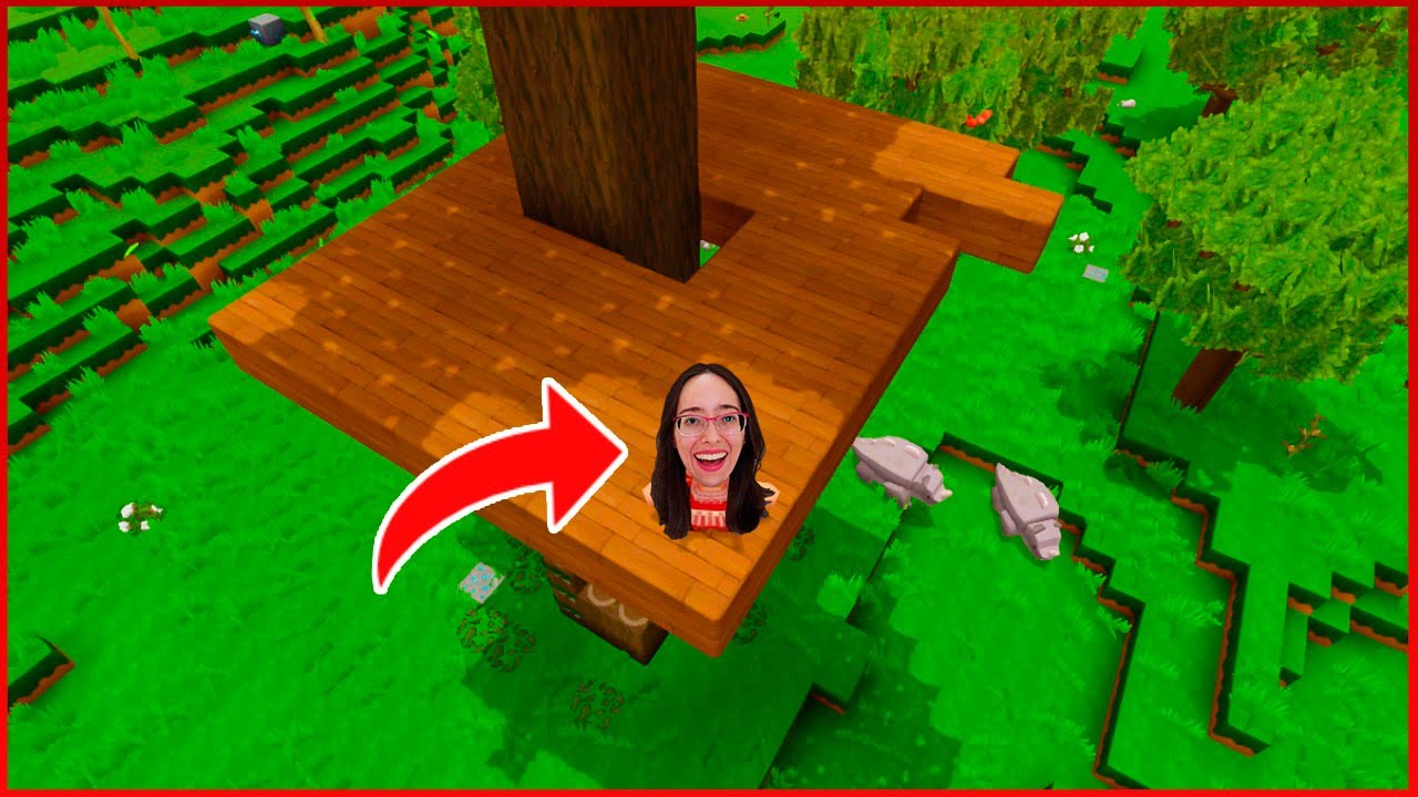 Mini World Void #6: CONSTRUINDO MINHA NOVA BASE NAS ALTURAS - YouTube