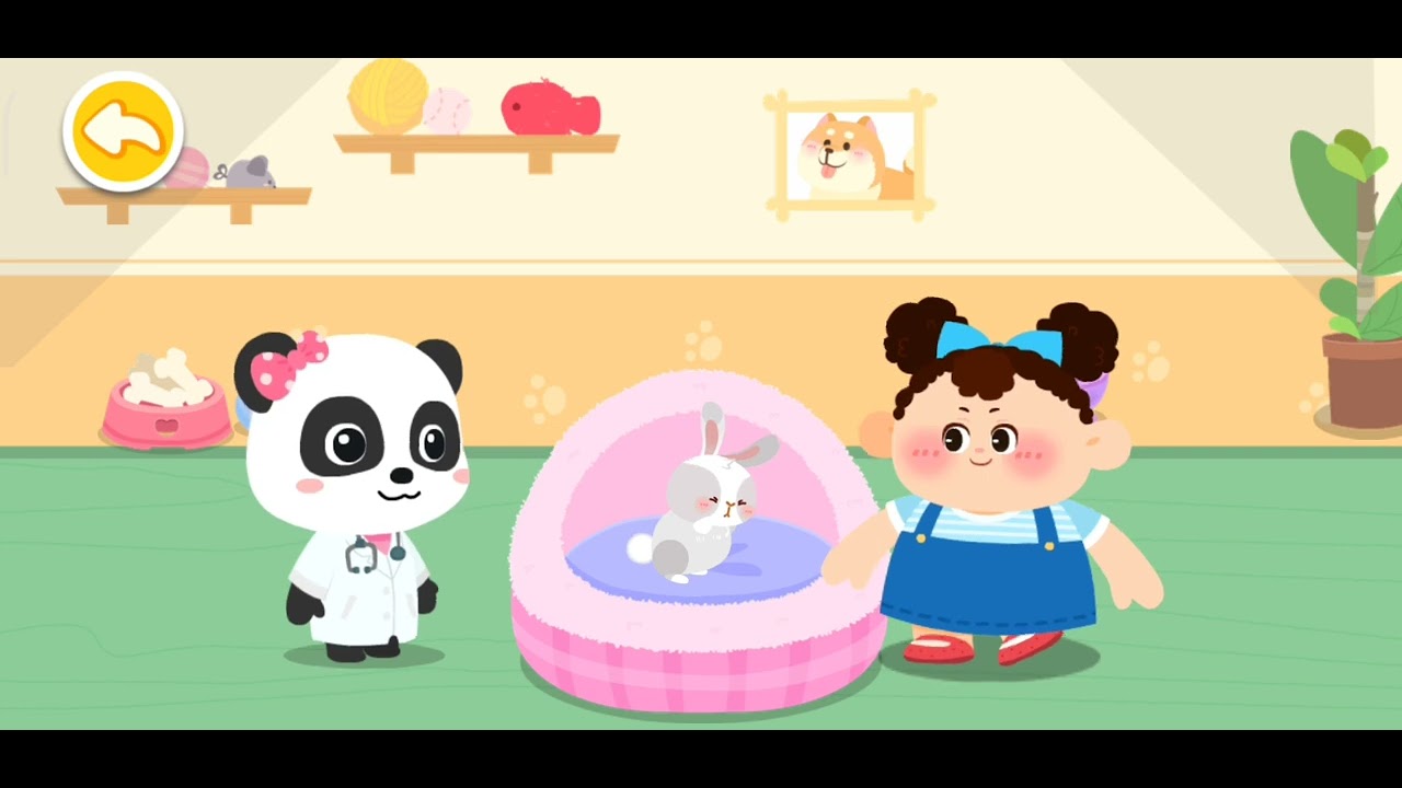 PERMAINAN ANAK DUNIA BAYI PANDA | MENYELAMATKAN BINATANG | BABYBUS # ...