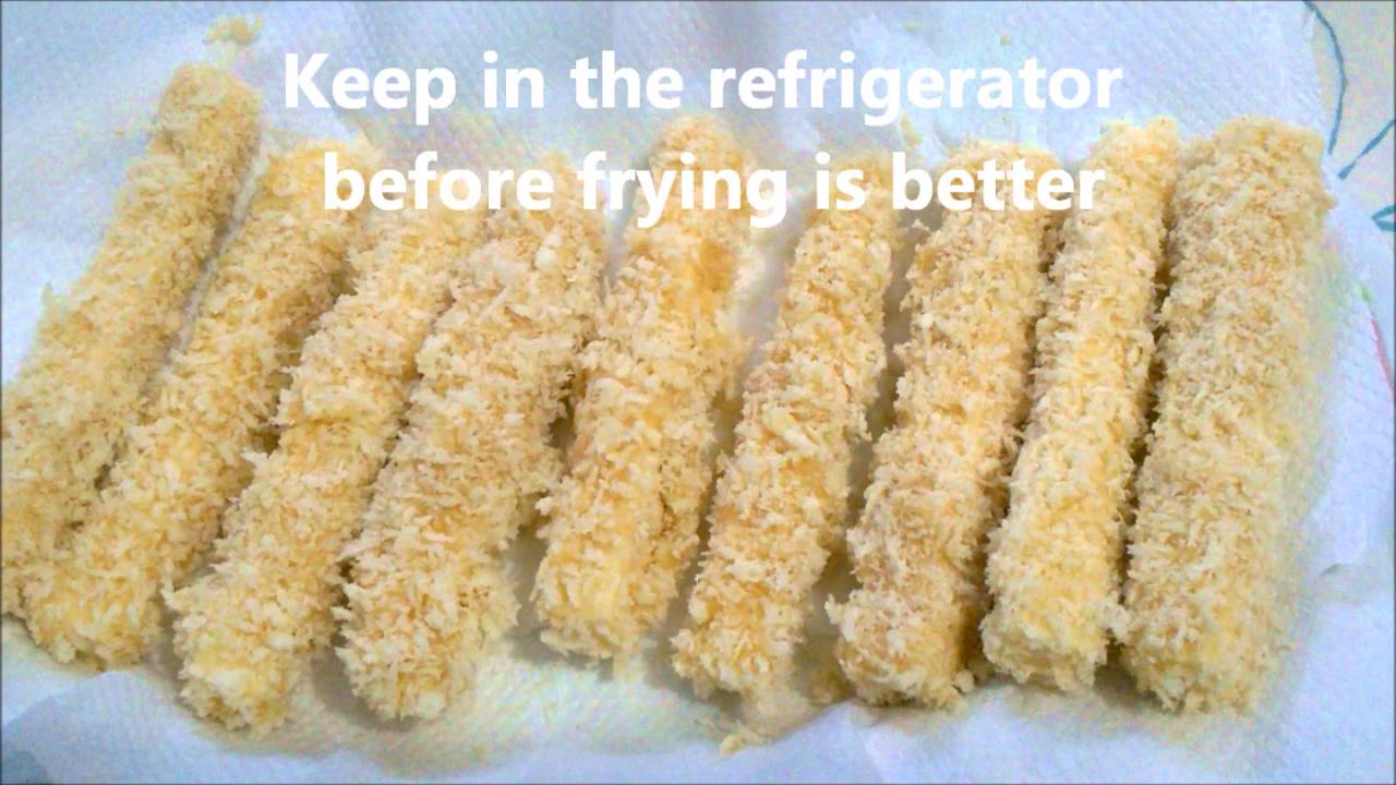 CHEDDAR STICKS Easy Recipe - YouTube