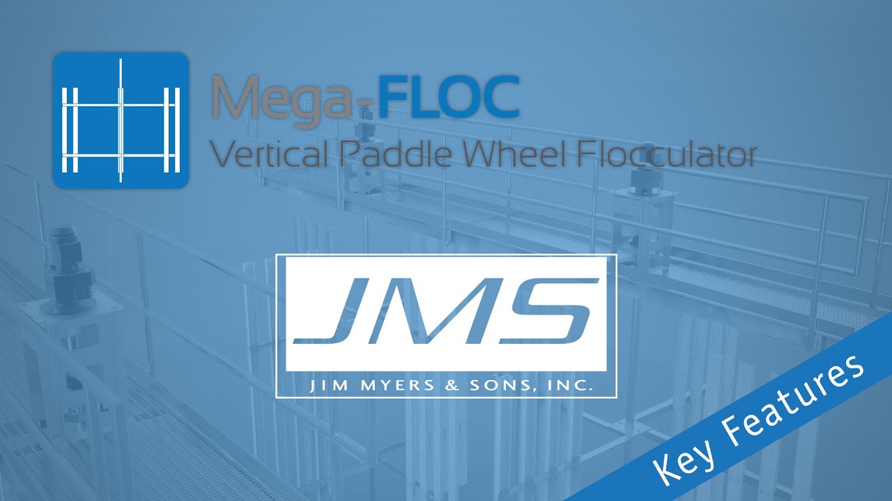 Mega-FLOC (Vertical Paddle Wheel Flocculator) Key Features - YouTube