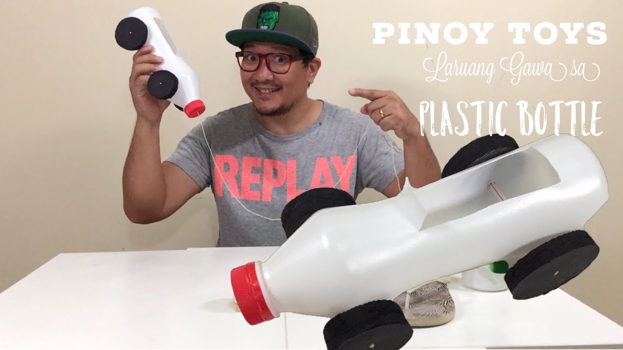 Laruang Pinoy - Laruang Gawa Sa Plastic Bottles. Plastic Bottle Car ...