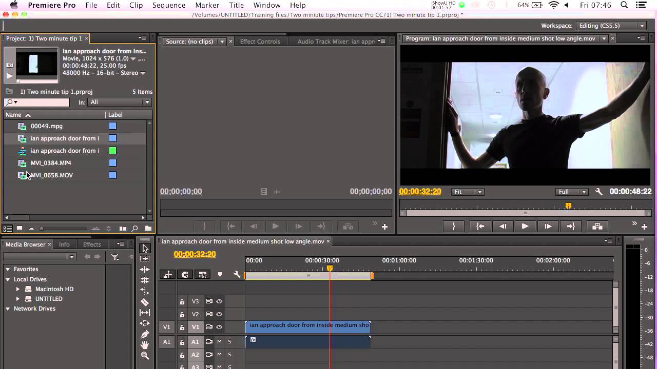 Quick Premiere Tutorials - Fast Timeline Set Up - YouTube