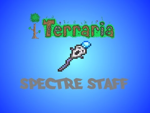 Terraria 1.2 - Spectre Staff - YouTube