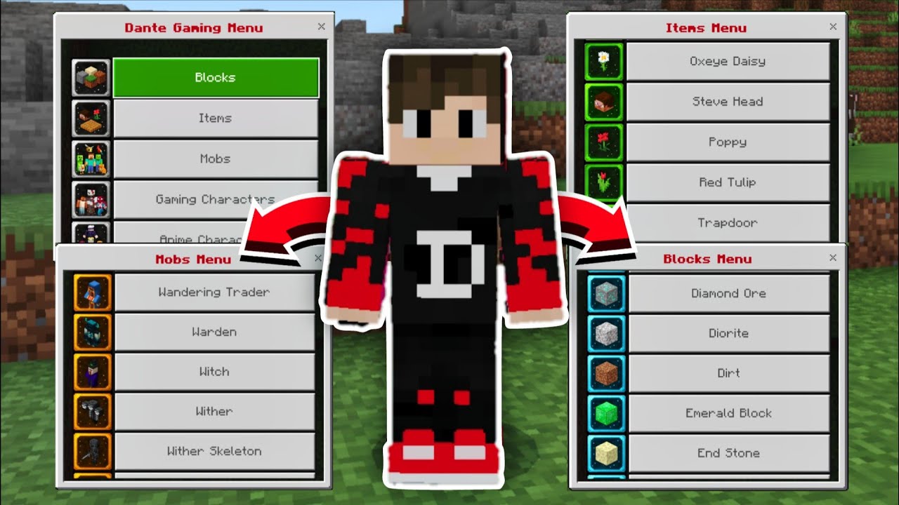 All in One Morph Mod for Minecraft Pe ( Letest Version ) Best Morph Mod ...