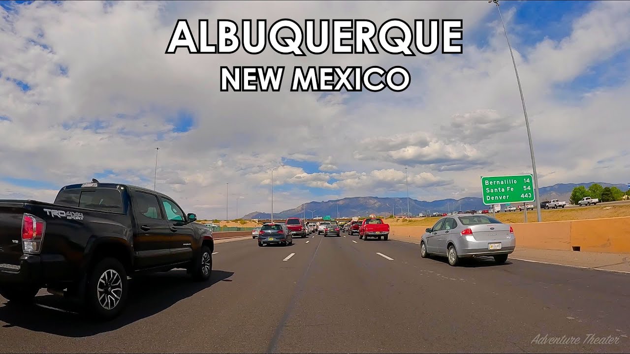Albuquerque, New Mexico 4K scenic highway drive | S9 E17 - YouTube
