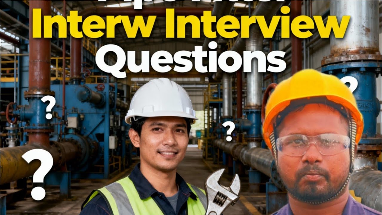 Pipe fitter interview questions and answers | veeru fitter - YouTube