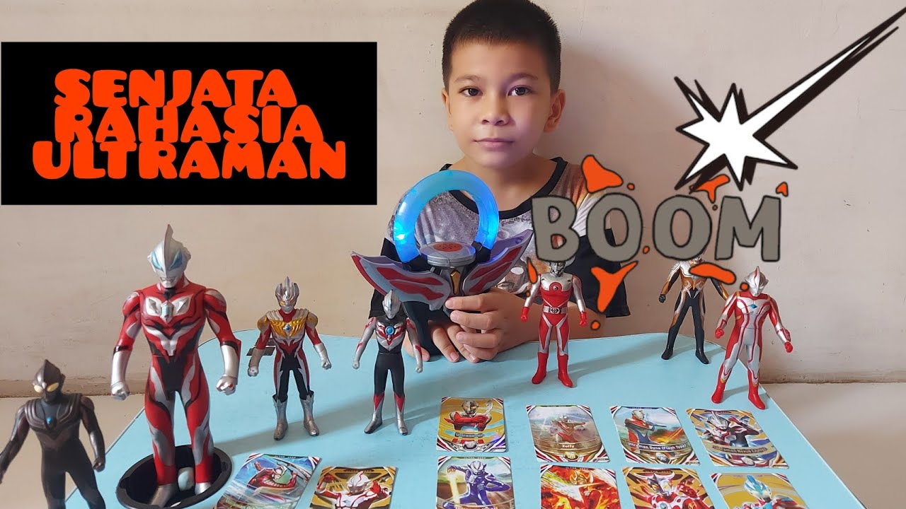 Mainan ultraman anak-anak - Review Mainan Ultraman Orb Ring dan Kartu ...