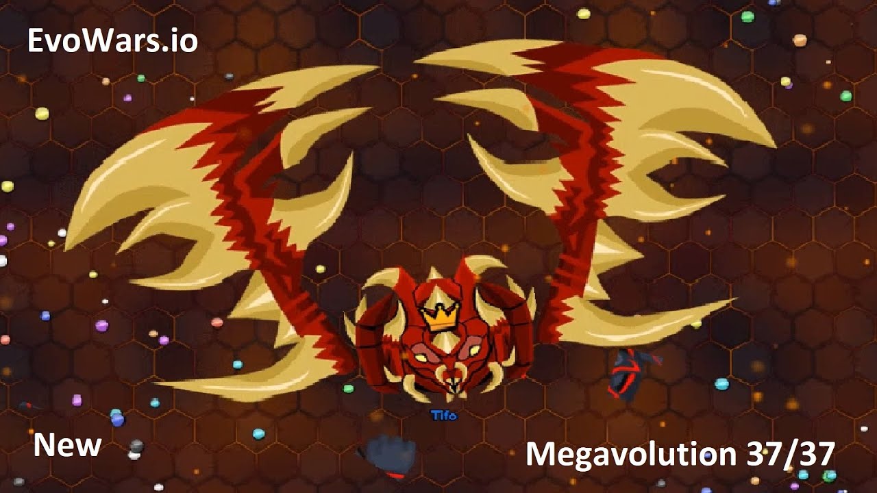 EvoWars.io New Evolutions Unlocked 37/37 [MEGAVOLUTION] Team - YouTube