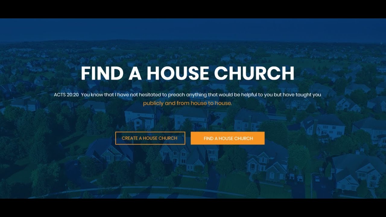 Find A House Church Introduction - YouTube