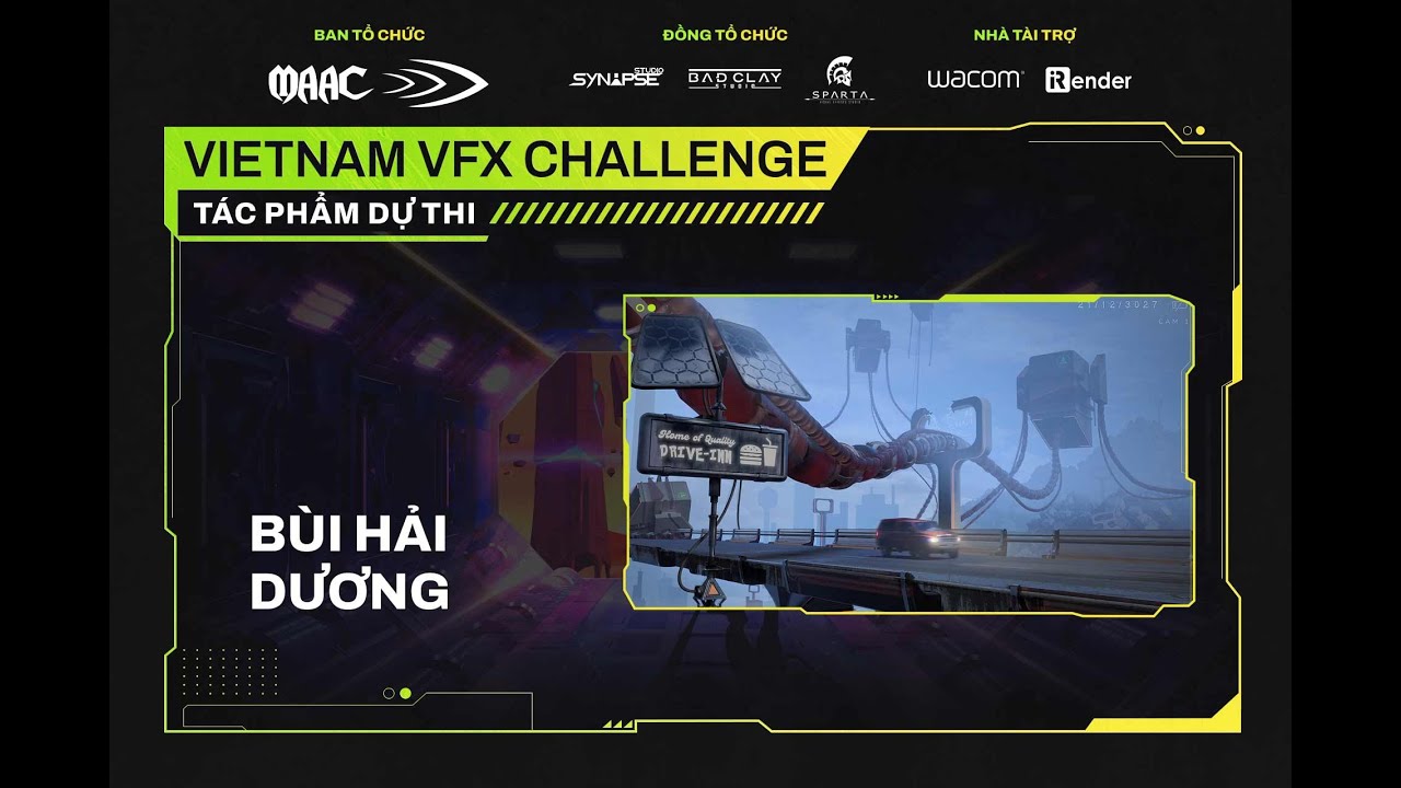 Tác phẩm dự thi Vietnam VFX Challenge | KENJIL Hải Dương - YouTube