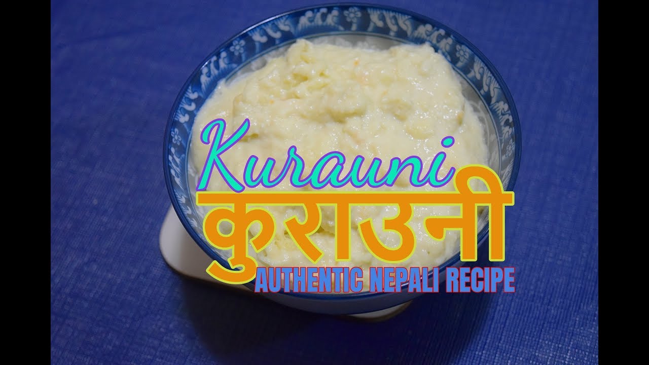 Kurauni /MAWA बजारबाट किन्न ठ्याप्पै बन्द गर्न मनलाग्ने KHUWA HOW TO ...