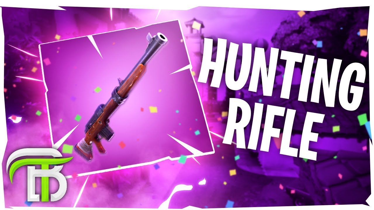 NEW HUNTING RIFLE COMING TO FORTNITE (Fortnite Battle Royale ...