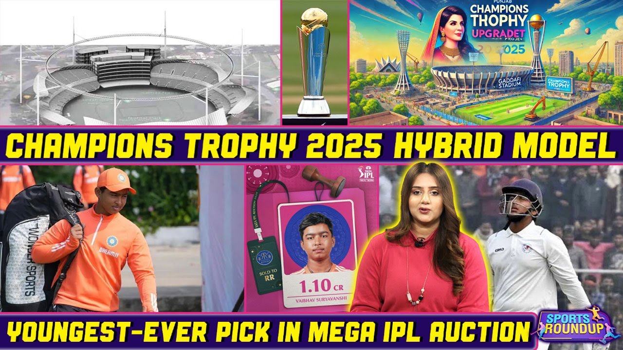 Youngest-ever pick in mega IPL Auction | Champions Trophy 2025 | Sports ...