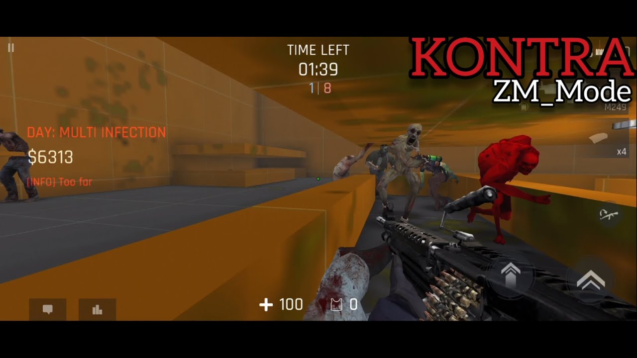 Kontra Multiplayer Fps - Zm_Mode Gameplay | Zm_Box | Zombie 🧟 mode ...