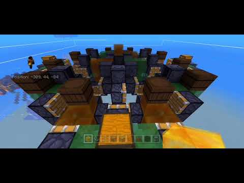An elevator for four way flying machine in BEDROCK! (Closest thing to a ...