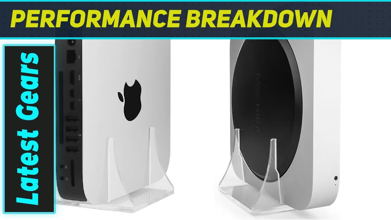Best Mac mini Vertical Stand: ALHBEJT Acrylic Holder for M1/M2/M2 Pro ...