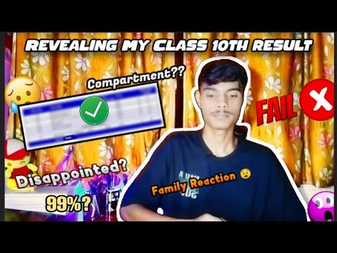 MY CLASS 10TH CBSE BOARD EXAM RESULT REVEALING 😨 | PASS OR FAIL 😭 ...