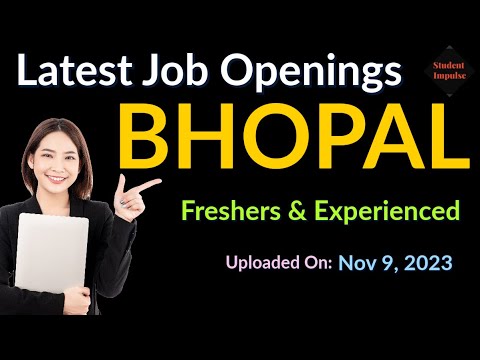 Bhopal Jobs | Bhopal Job Vacancy | Jobs in Bhopal for Freshers | Private Jobs in Bhopal | MP ...
