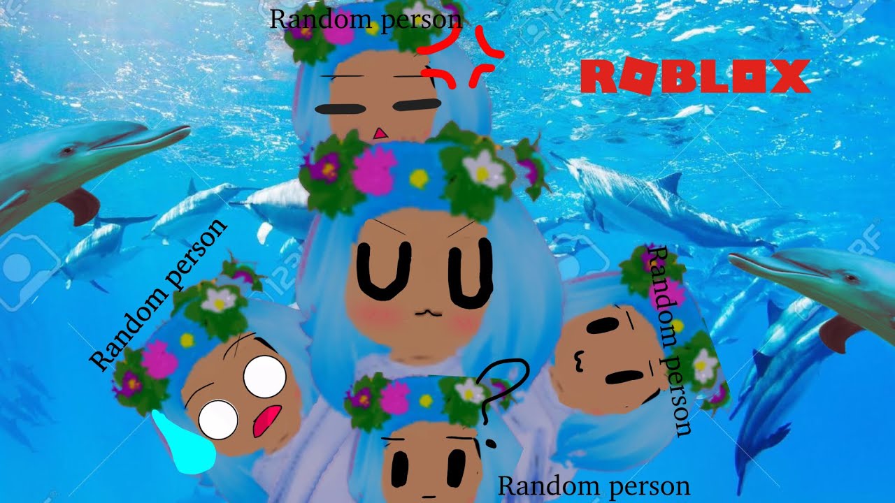 Telling Random people I like dolphins on Roblox - YouTube