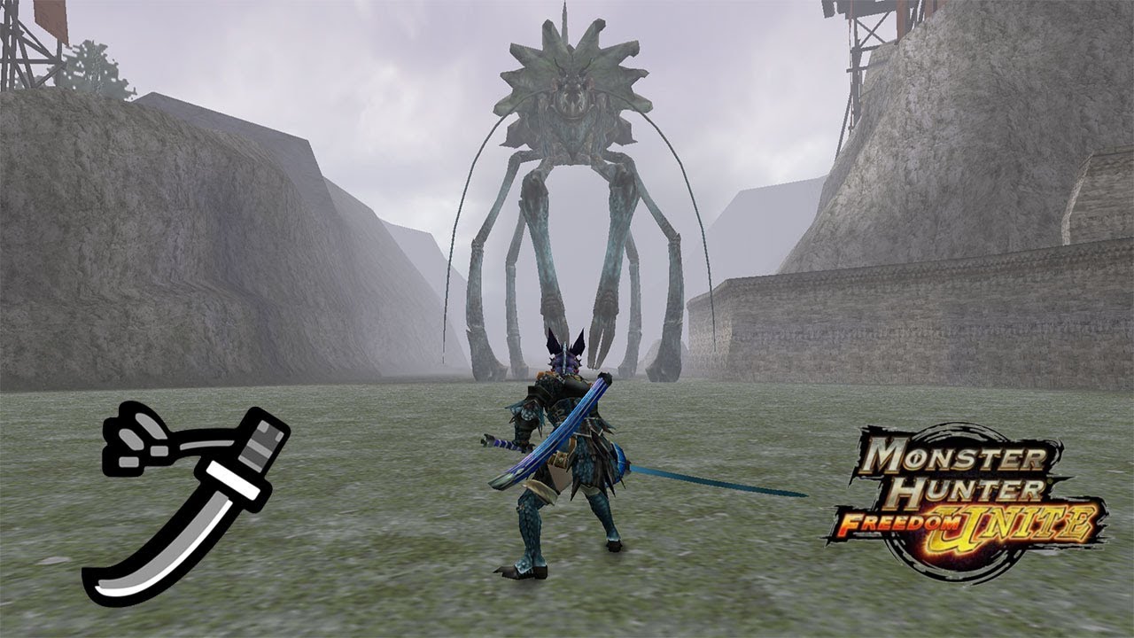 Monster Hunter Freedom Unite (PSP) - Shen Gaoren (Low Rank) - YouTube