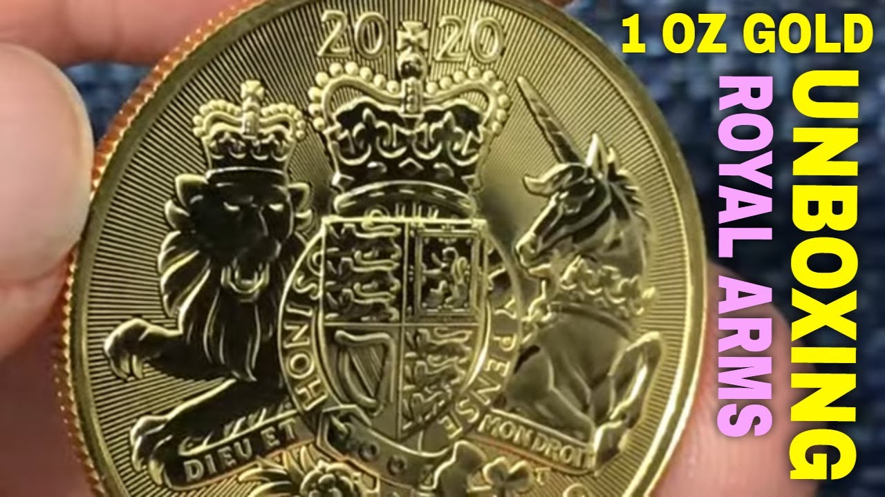2020 1 Oz Gold Royal Arms Unboxing - YouTube