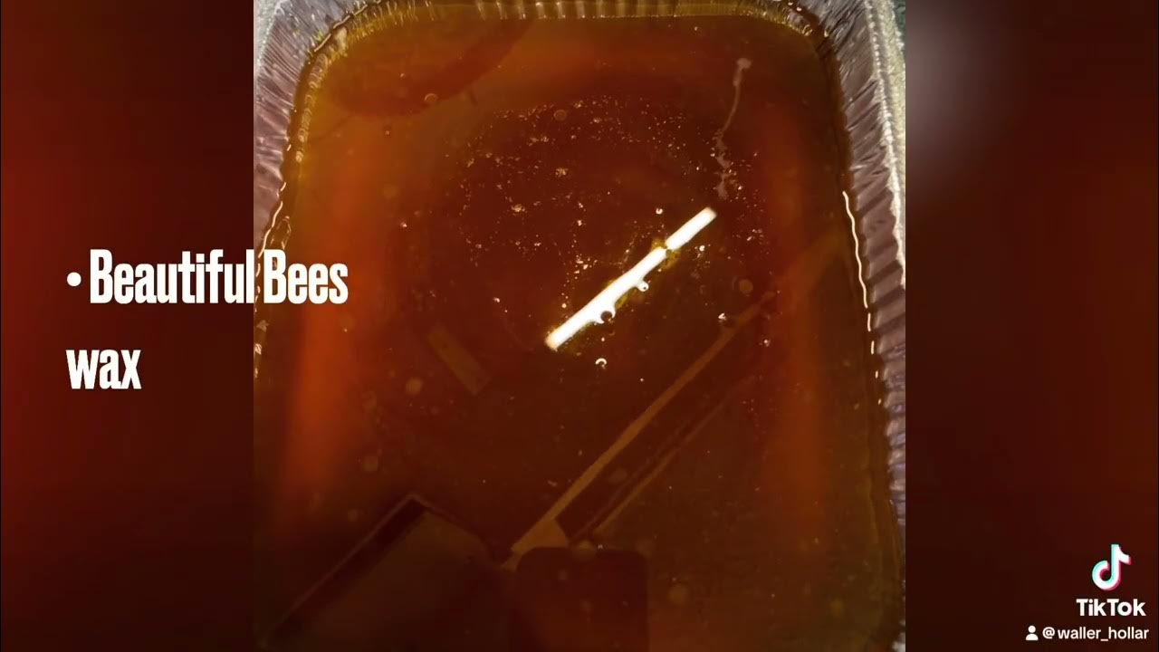 Rendering Honeycomb into Beeswax - YouTube