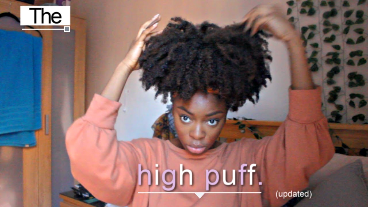 High puff tutorial (updated) :)| Miss Zafro - YouTube