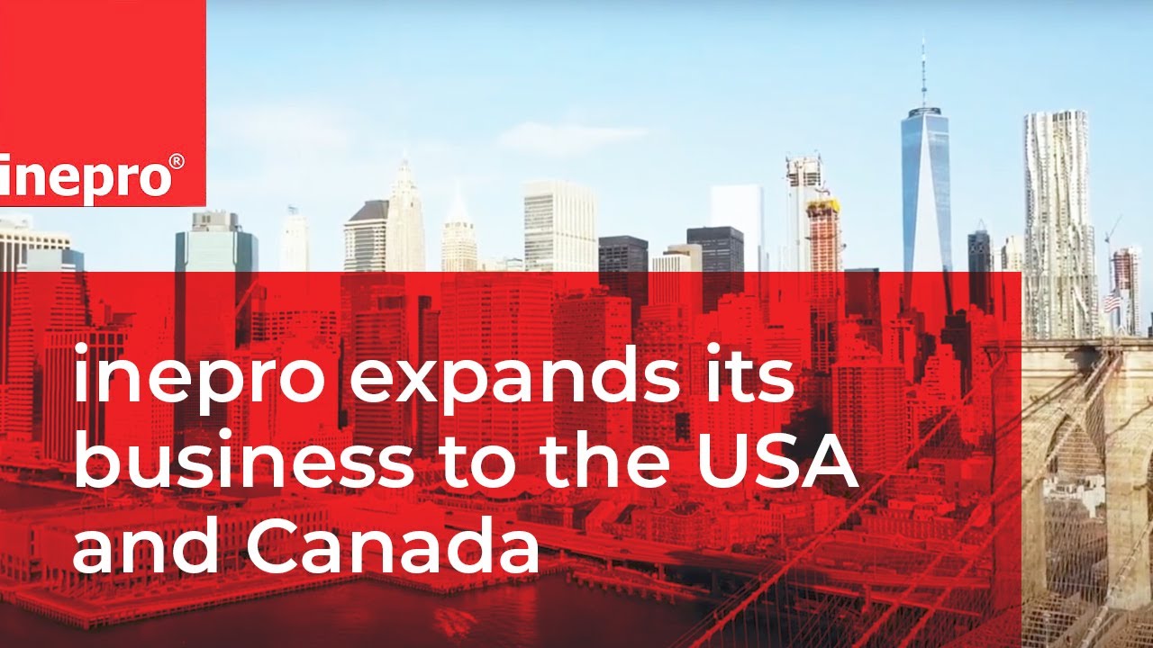 inepro expands its business to the USA and Canada - YouTube