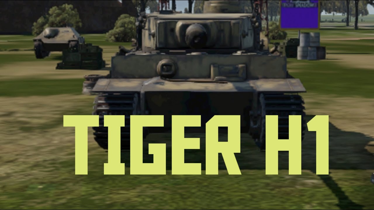 Tiger H1 Kill Race War Thunder Mobile Youtube 5291