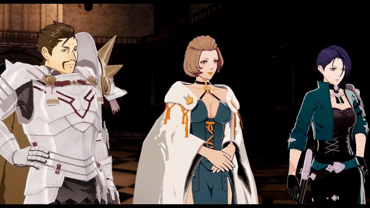 Fire Emblem Three Houses - 100% Walkthrough Part 31: Sword and Shield ...