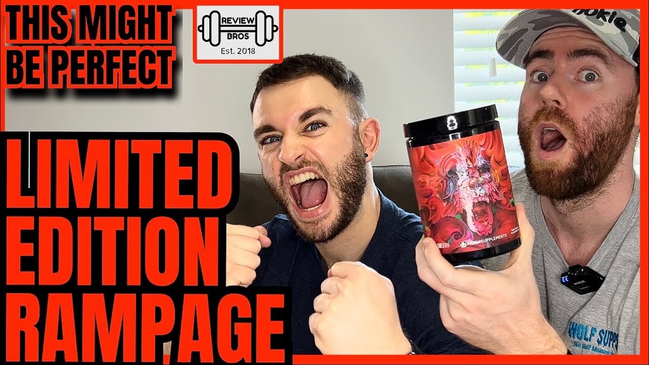 RAMPAGE 😤 PRE WORKOUT REVIEW | LIMITED EDITION | PANDA SUPPS | TOO GOOD ...