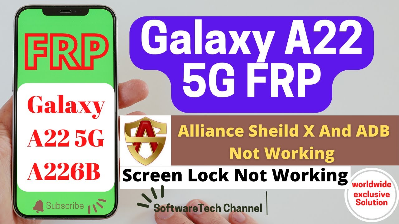 Samsung Galaxy A22 5G FRP Bypass ! Samsung A226B FRP Bypass ! A22 Frp ...