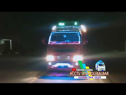 #cctvsemadukalbar // SODREK malam truk bintang exsperes 🤙 oleng
