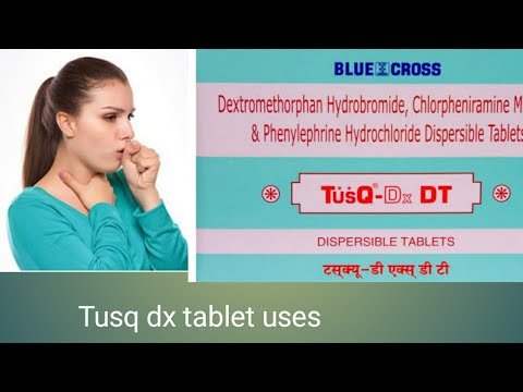 Tusq dx tablet uses in telugu|best tablet for cough - YouTube