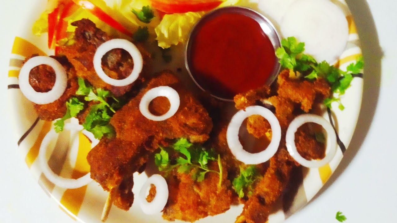 Mutton goat Champ Fry full recipe easy and delicious😋 Chaamp recipe ...